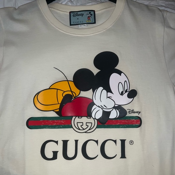 Gucci | Tops | Gucci X Disney Mickey Mouse Tee | Poshmark